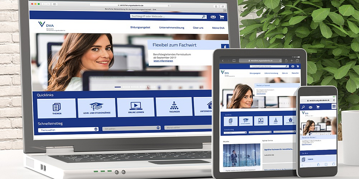 Neuer Web-Auftritt der DVA - DVA